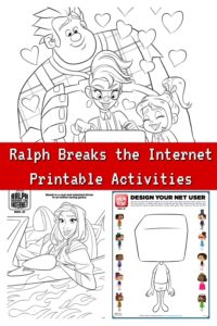 Ralph Breaks the Internet Printable Activities – Stay-At-Home Gamers