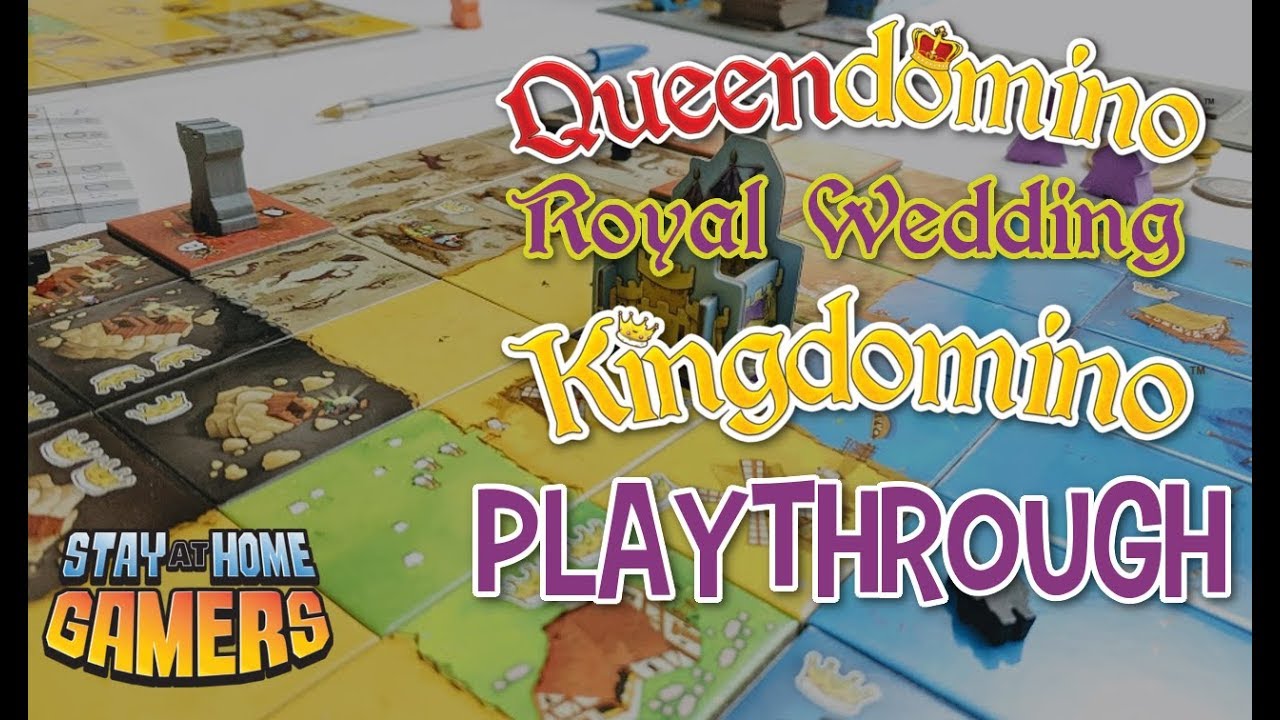 Queendomino & Kingdomino Royal Wedding Playthrough [2 Players] – Stay ...